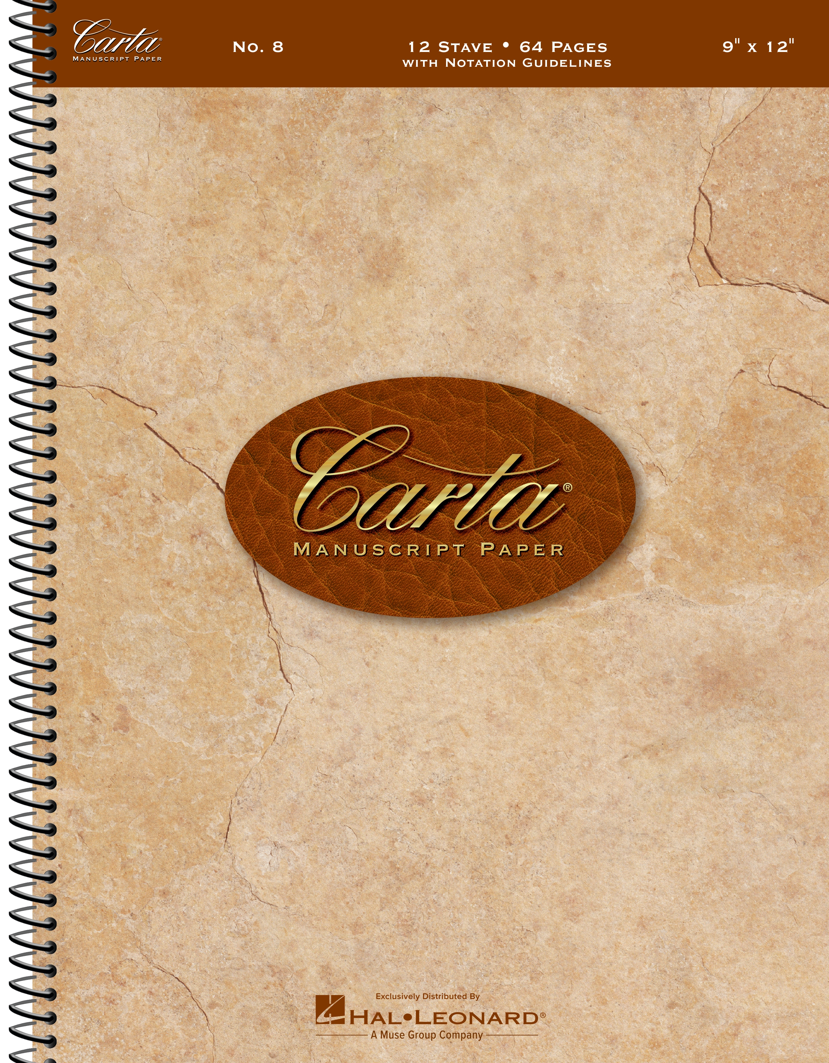 Carta Manuscript Paper No. 8 - Basic - Willis Music Store