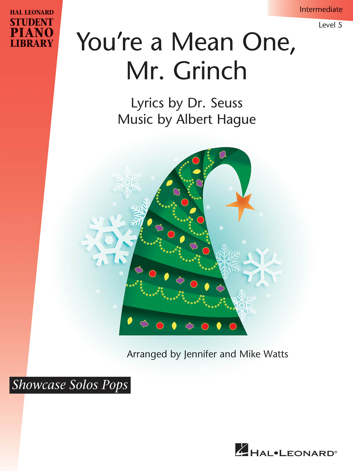 You're a Mean One, Mr. Grinch Showcase Solos Pops Intermediate - Level ...