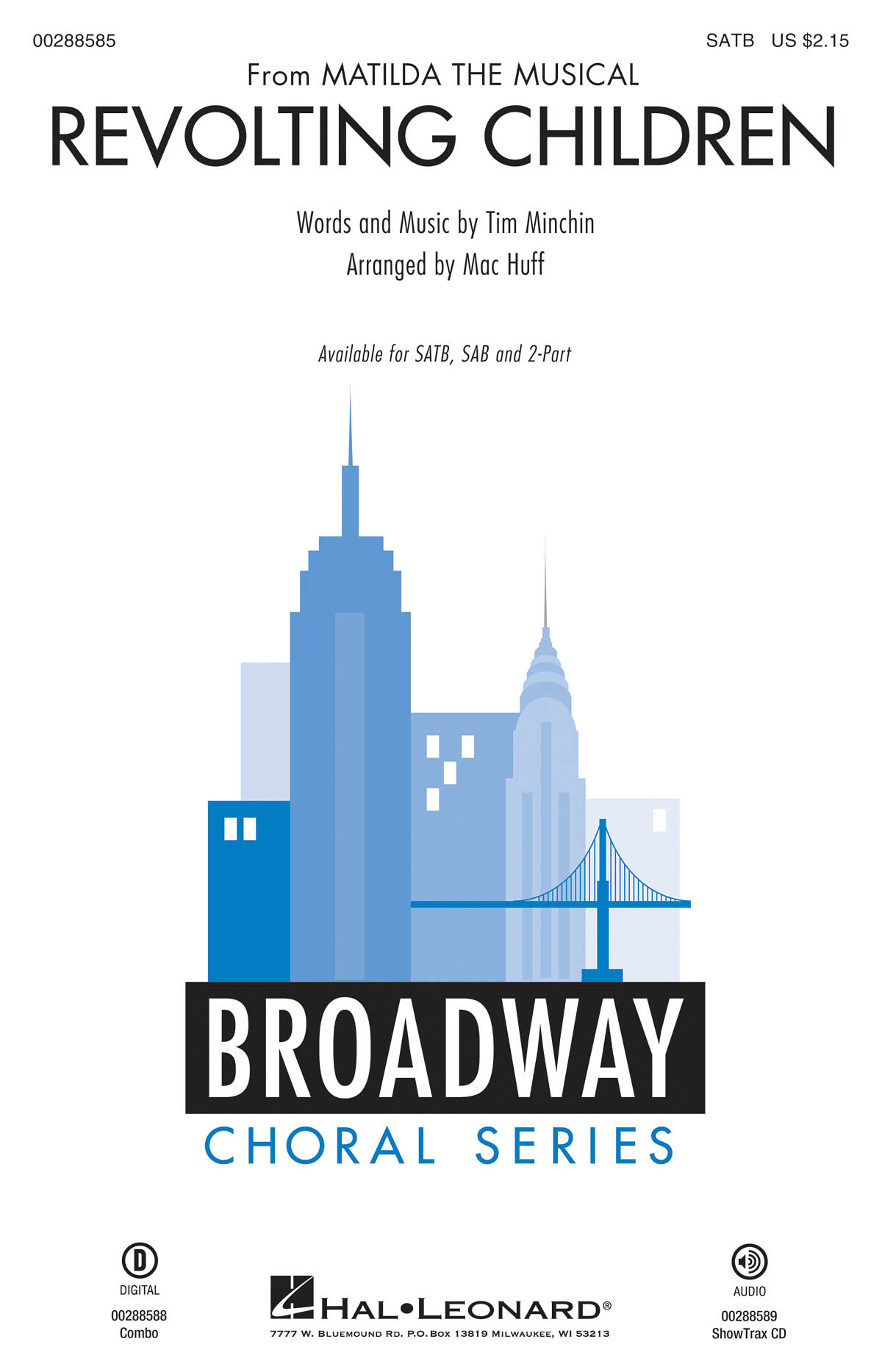 Revolting Children from Matilda the Musical - Willis Music Store