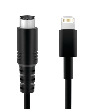 Lightning to Mini-DIN Cable - Willis Music Store