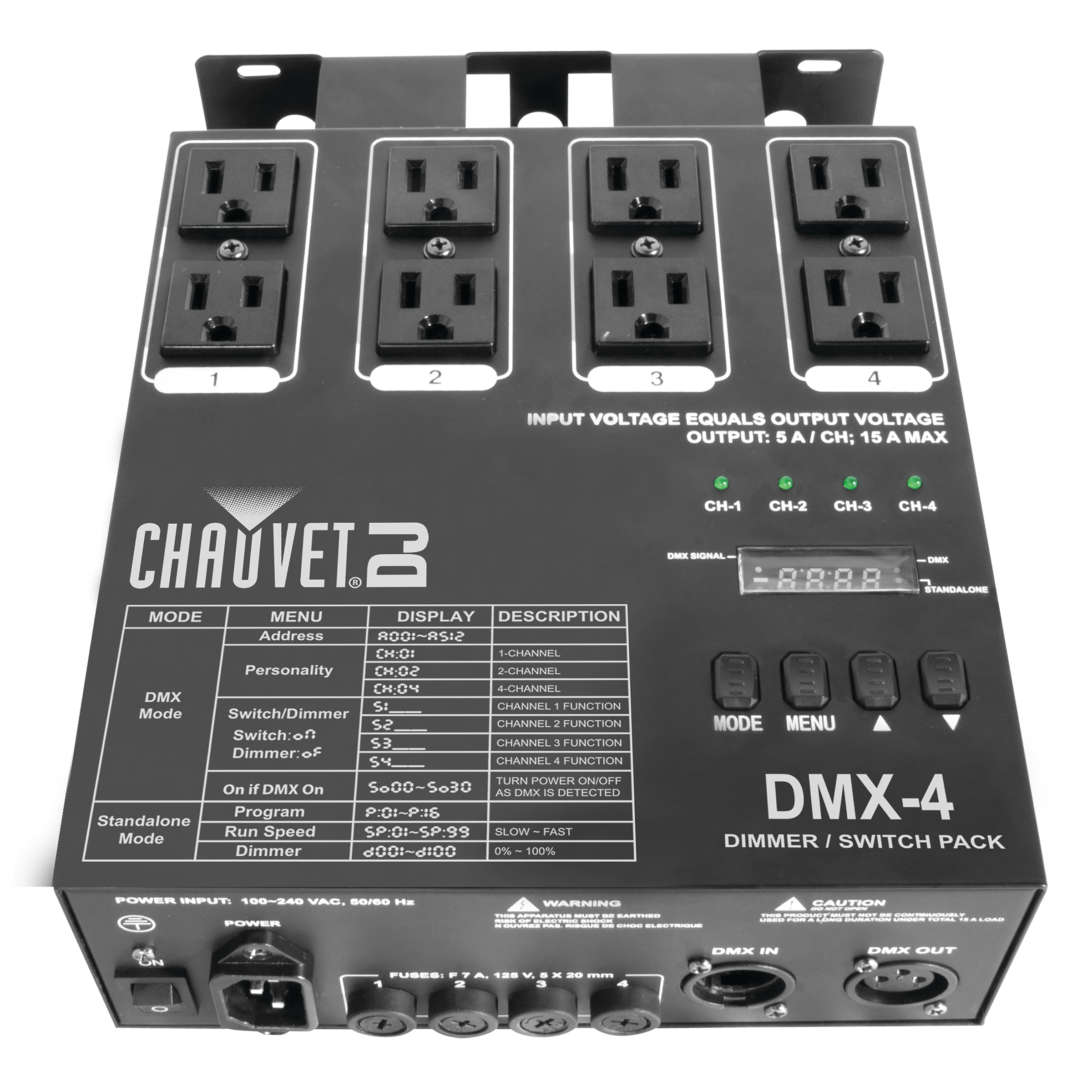 DMX-4 Controller - Willis Music Store