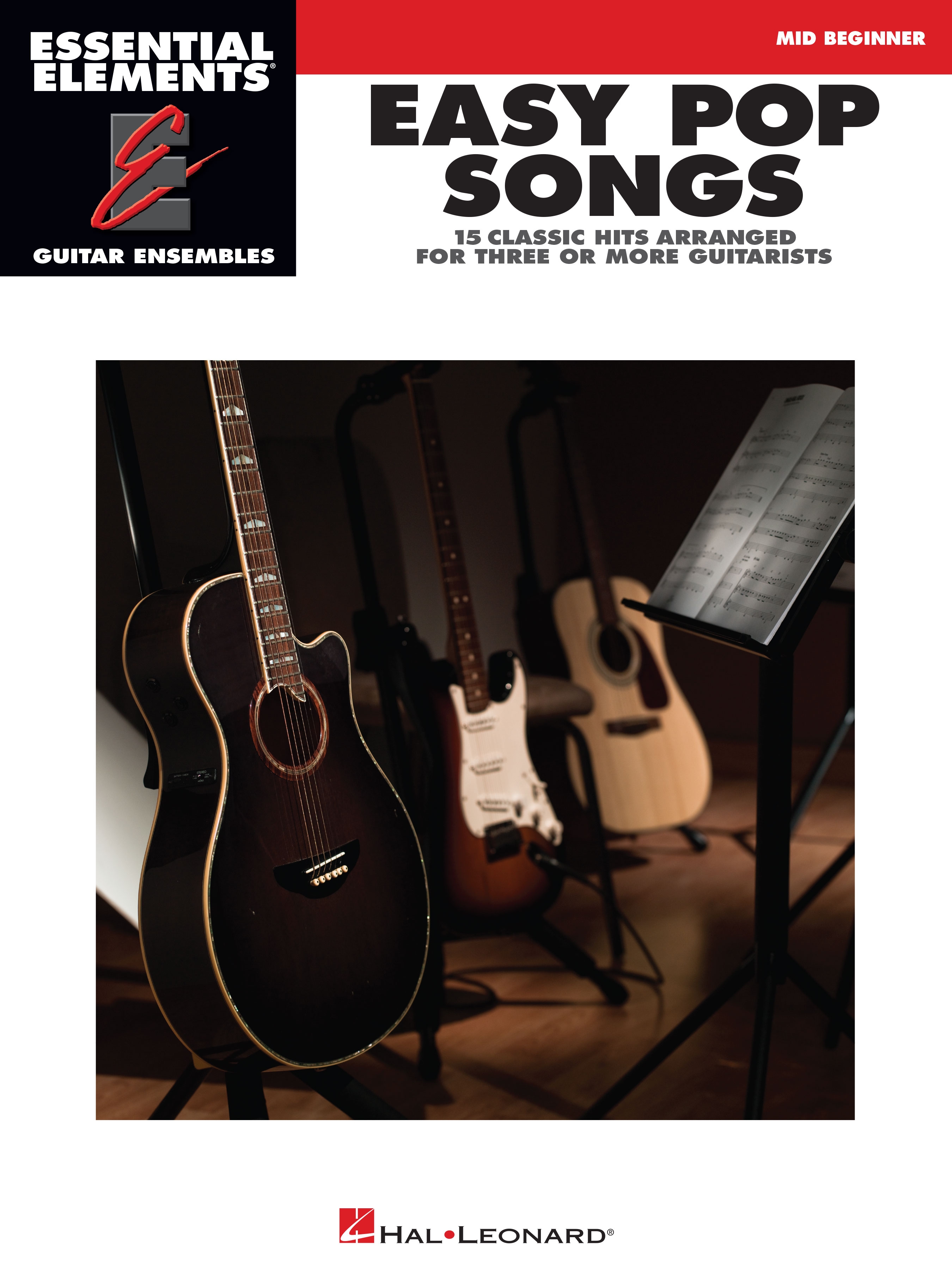 Easy Pop Songs Essential Elements Guitar Ensembles - Willis Music Store