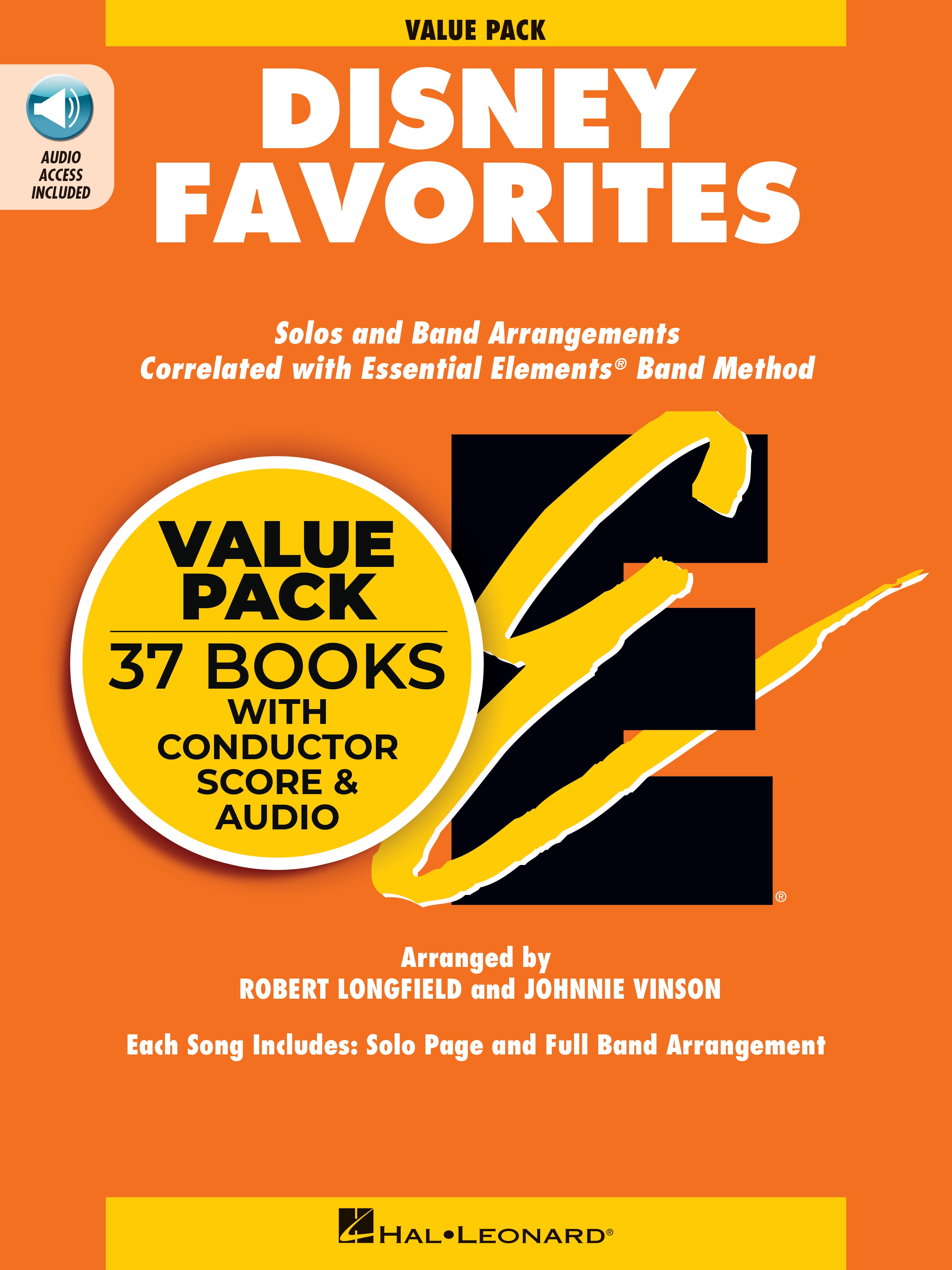 Essential Elements Disney Favorites Value Pack (37 Books + Conductor ...