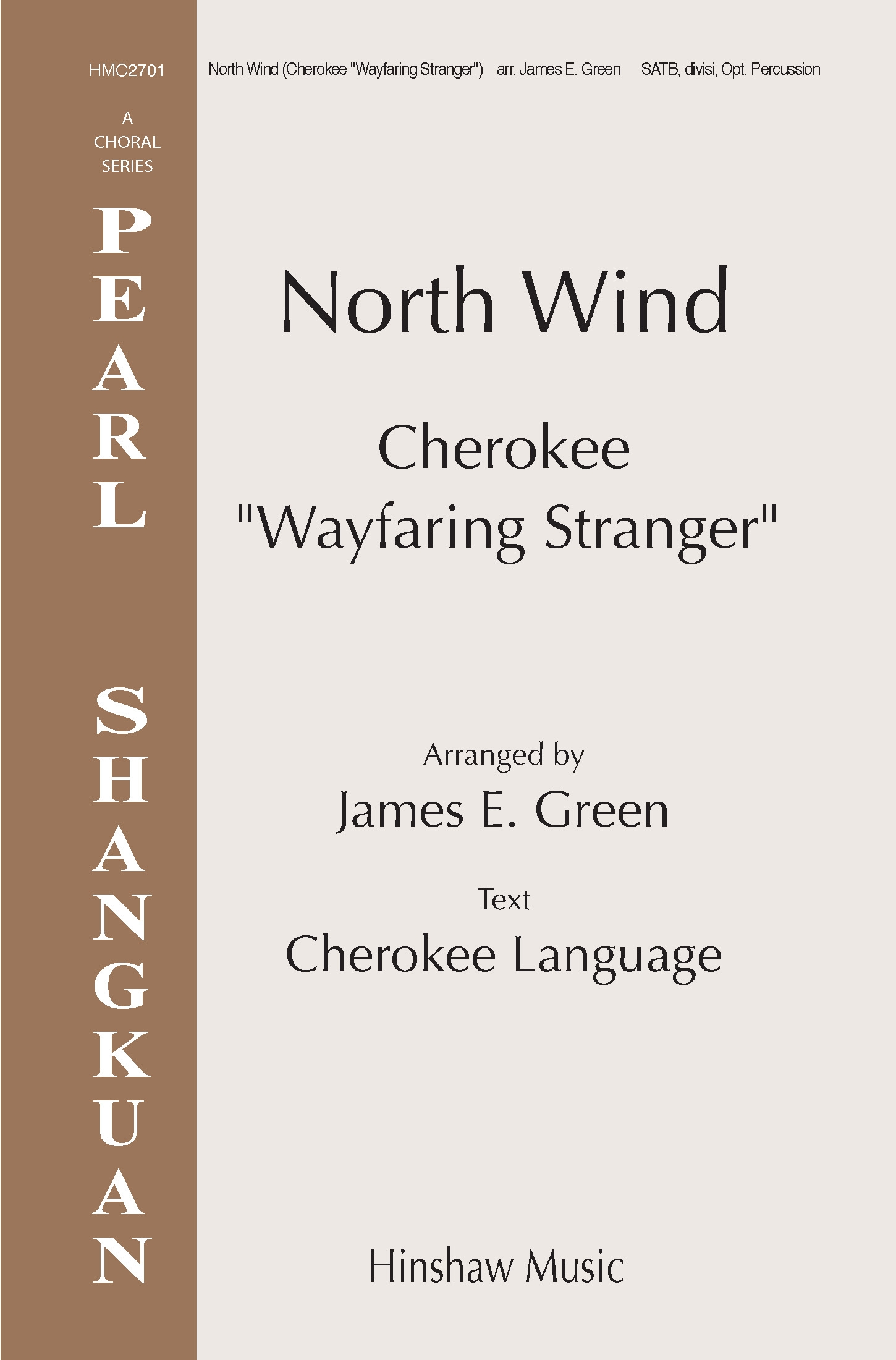North Wind (Cherokee Wayfaring Stranger) - Willis Music Store