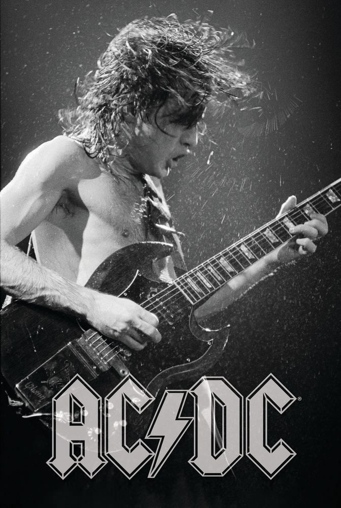 AC/DC Angus Live Poster - Willis Music Store