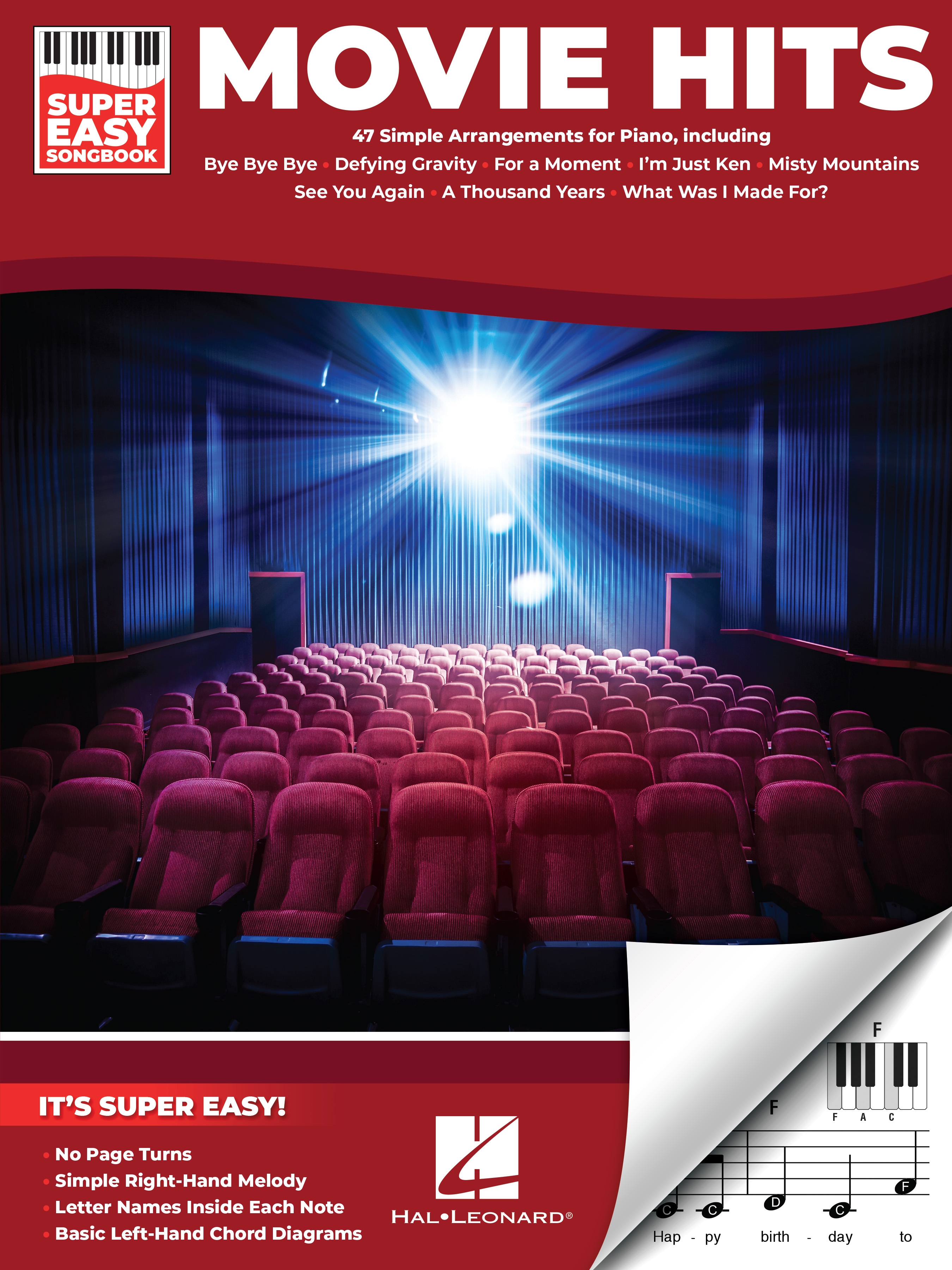 Movie Hits - Super Easy Songbook - Willis Music Store
