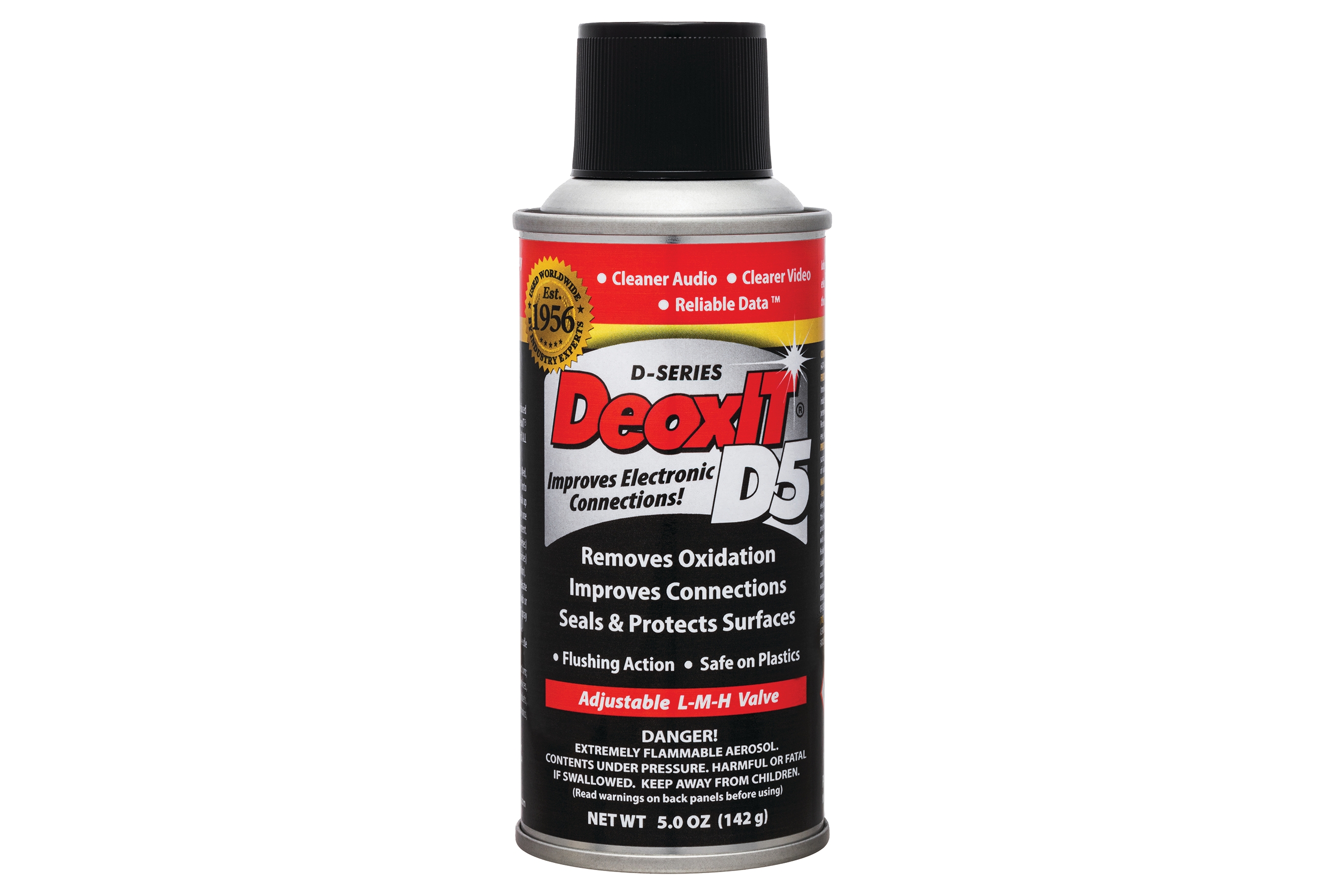 CAIG DeoxIT Contact Cleaner, 5% Spray, 5 oz - Willis Music Store