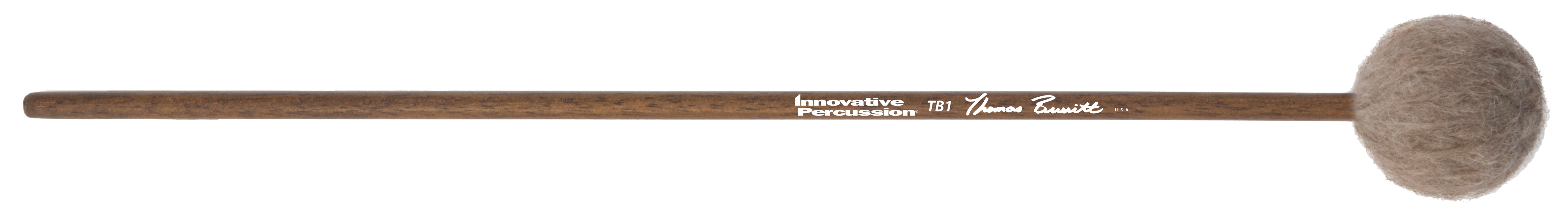 Soft Marimba Mallets - Mocha Yarn - Walnut Stained Birch Thomas Burritt ...