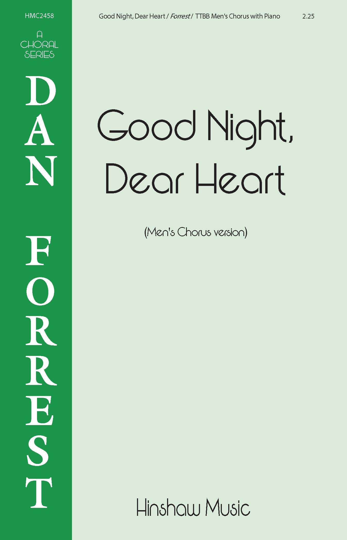 Good Night, Dear Heart - Willis Music Store