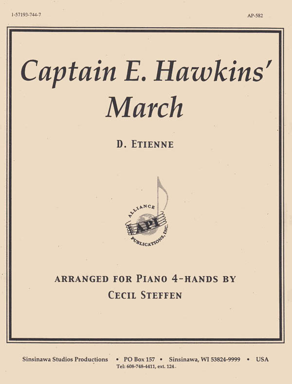 Captain E Hawkins March - Pno Duet - Willis Music Store