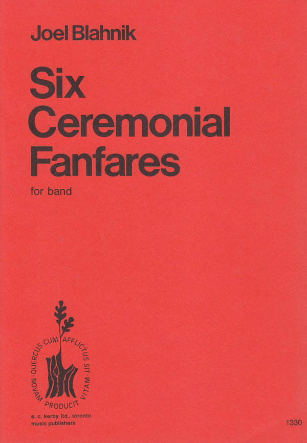 Six Ceremonial Fanfares For Band - Set - Willis Music Store