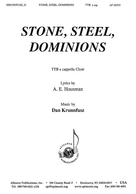 Stone, Steel Dominions - Willis Music Store