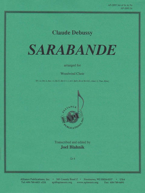 Sarabande - Ww Chr - Set - Willis Music Store