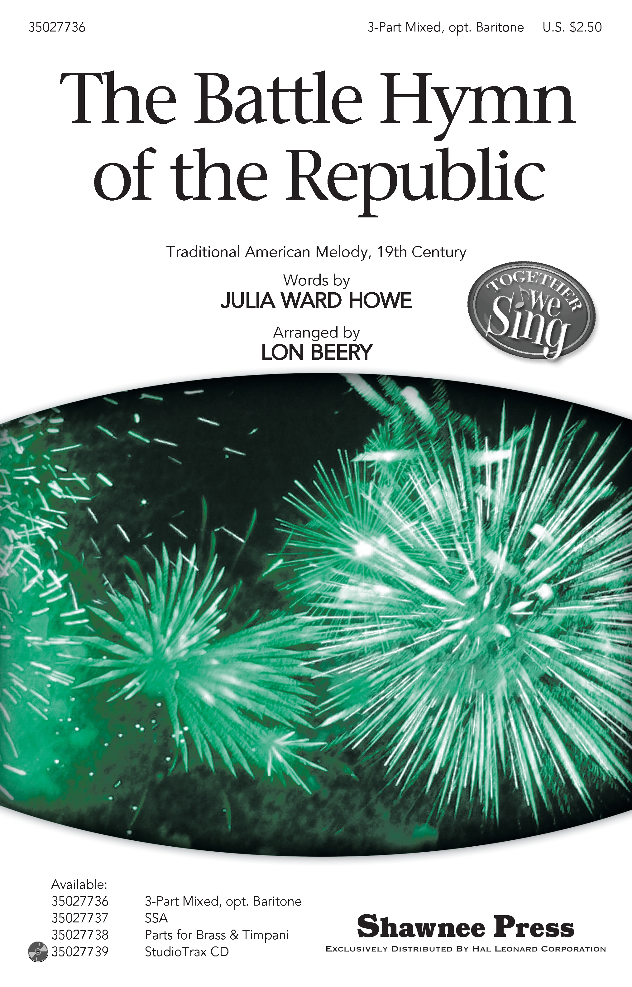 The Battle Hymn of the Republic Together We Sing Series - Willis Music ...