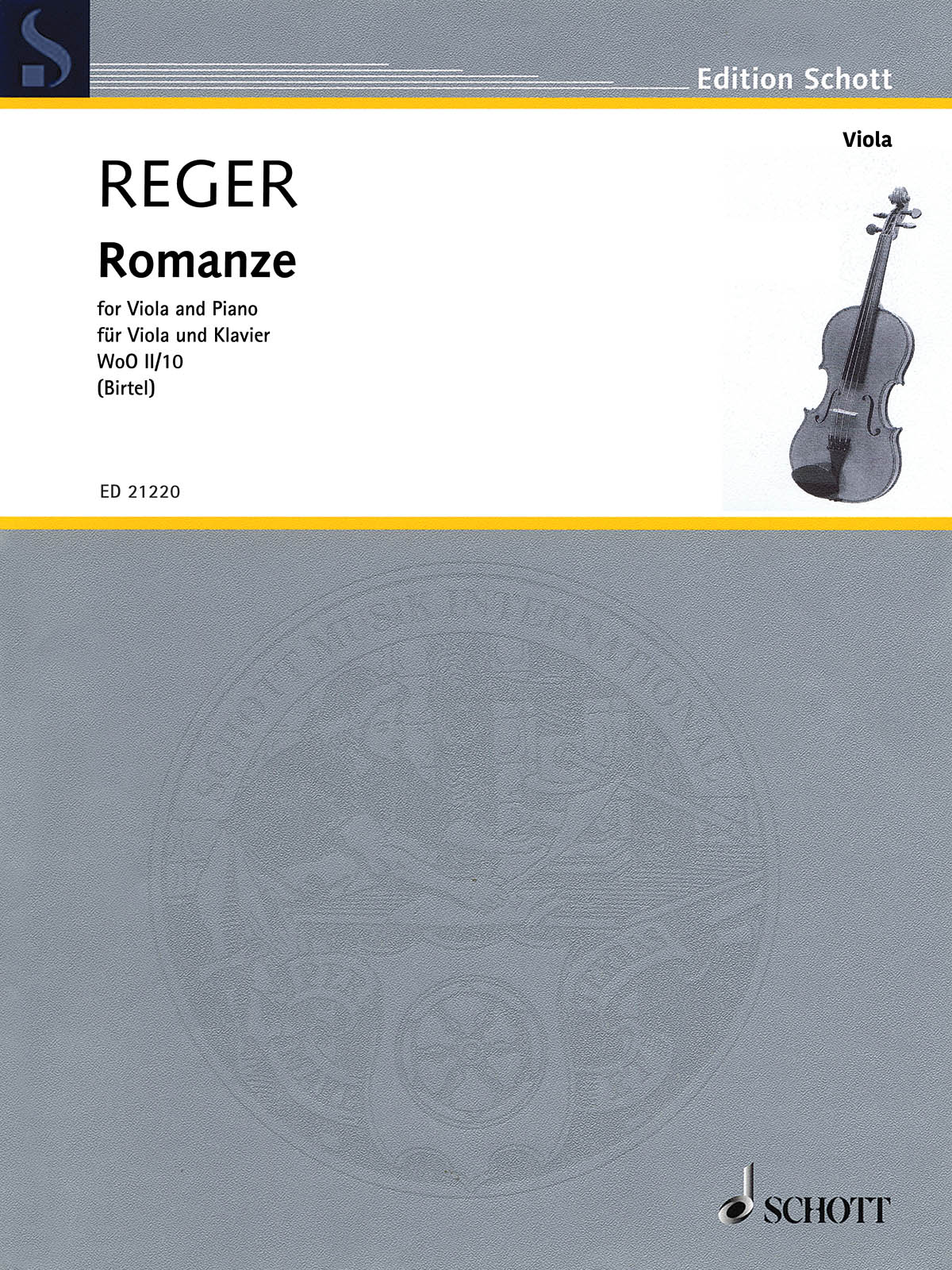 Romanze WoO II/10 Viola and Piano - Willis Music Store