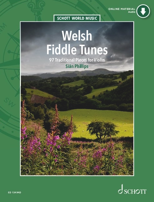 Welsh Fiddle Tunes 97 Traditional Pieces for Violin BOok with Online ...