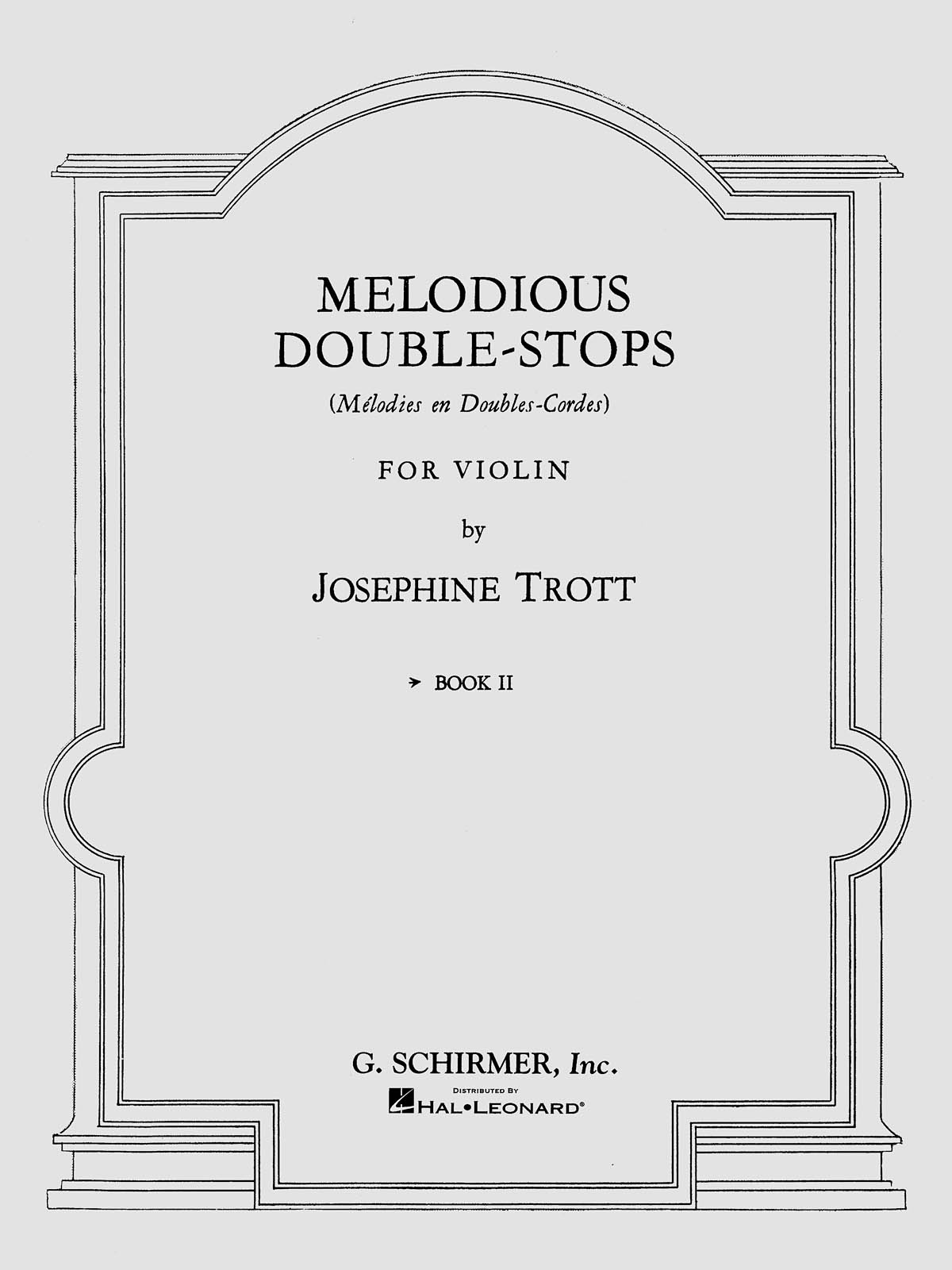 Melodious Double-Stops - Book 2 Violin Method - Willis Music Store