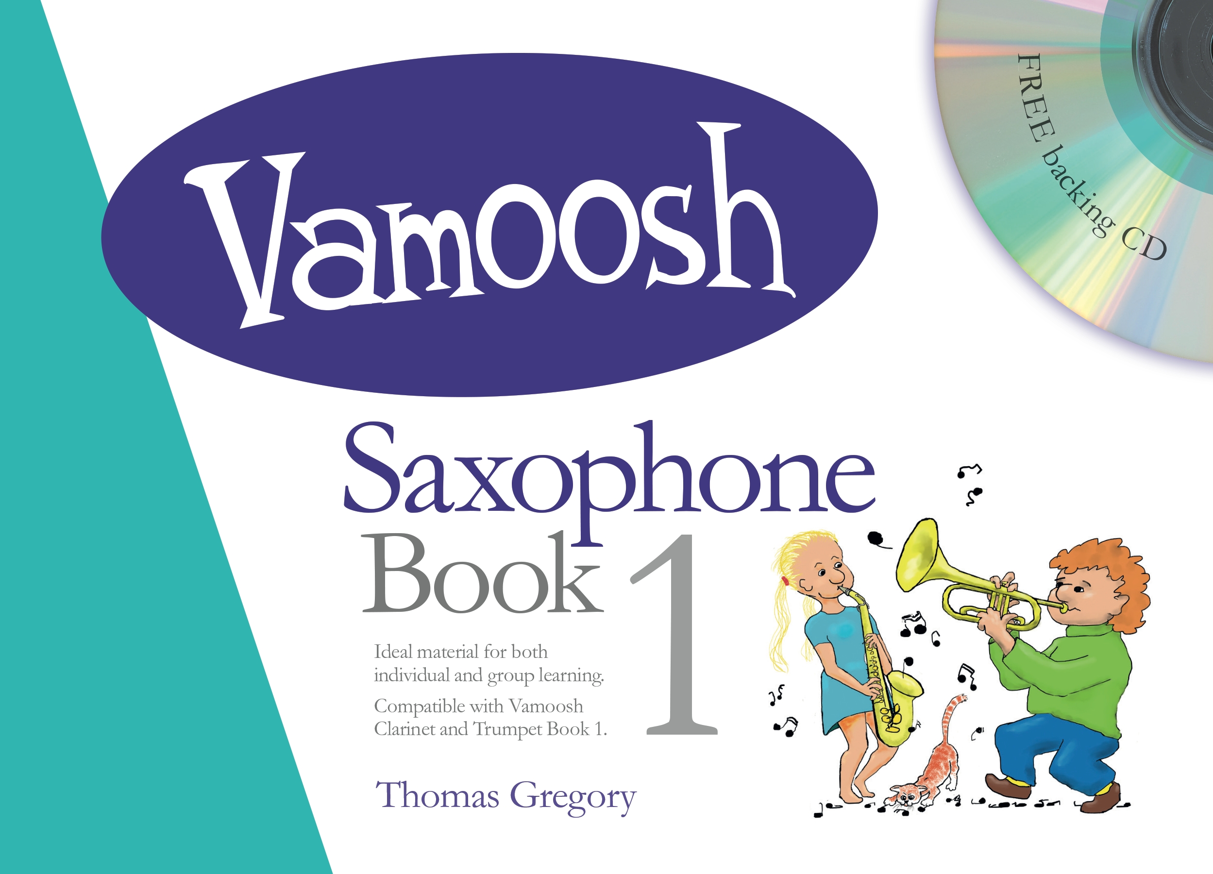 Vamoosh Saxophone Book 1 - Book/cd - Willis Music Store