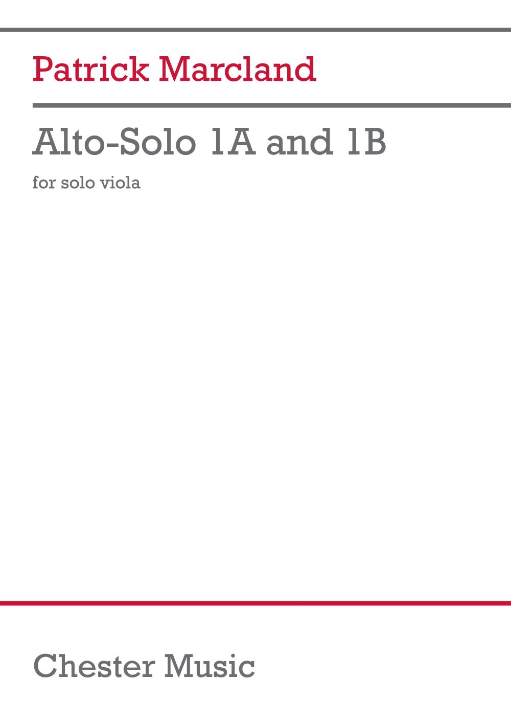 Alto-Solo 1a and 1b for Viola - Willis Music Store